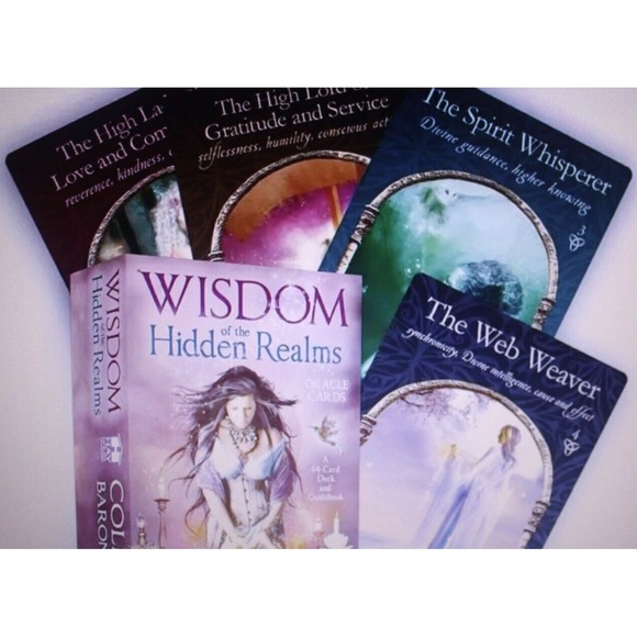 Colette Baron-Reid | Games | Wisdom Of The Hidden Realms Oracle Cards A ...